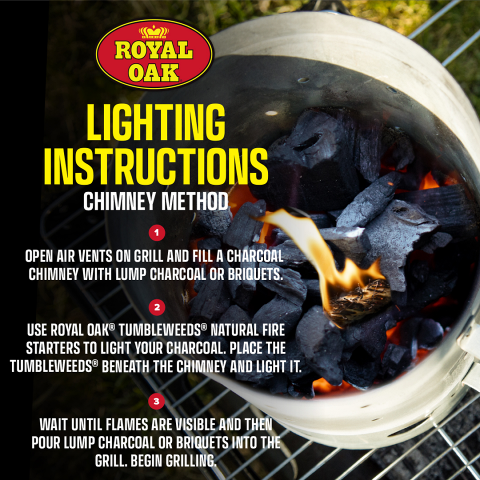Royal Oak® 100% All Natural Hardwood Lump Charcoal - Royal Oak