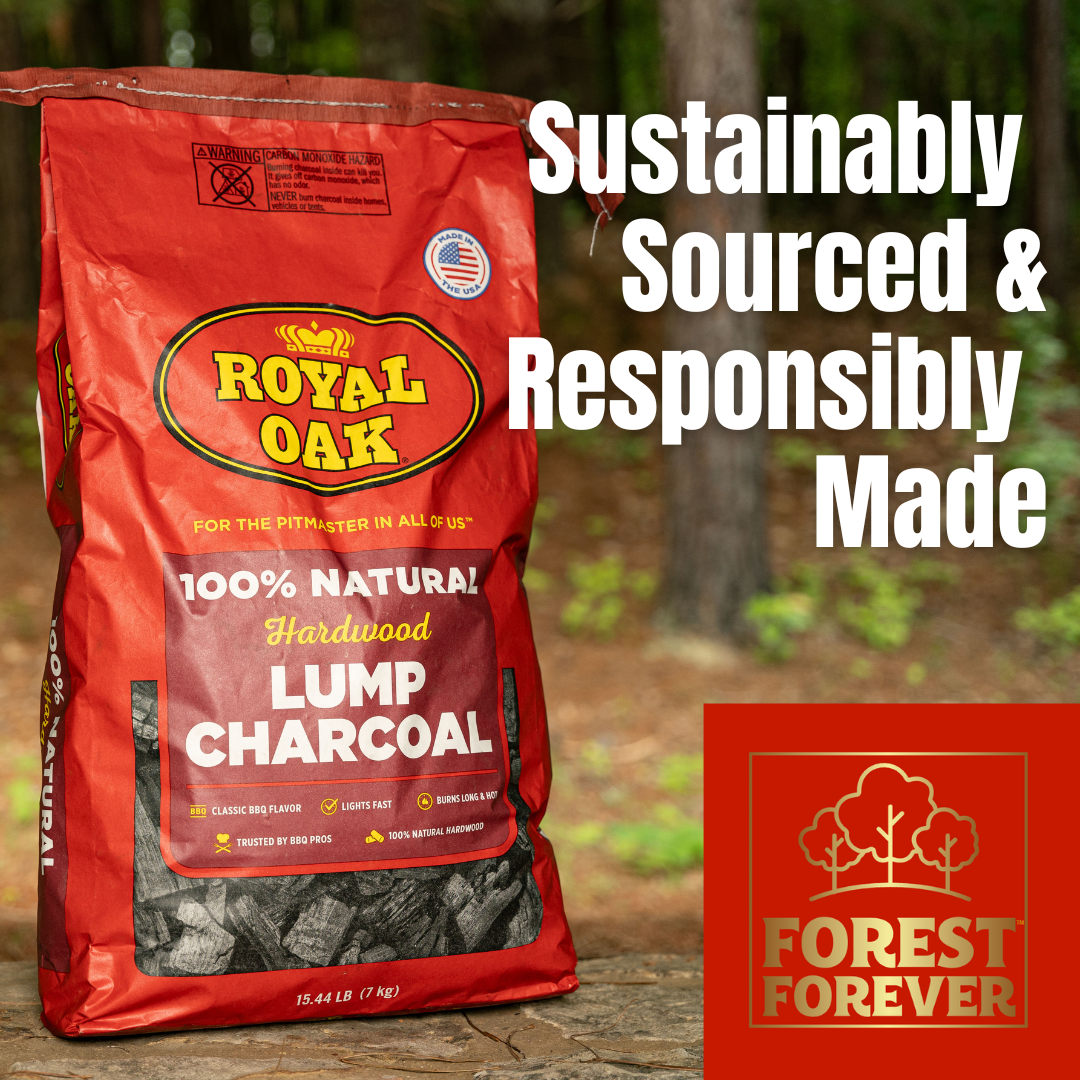 Royal Oak® 100% All Natural Hardwood Lump Charcoal - Royal Oak