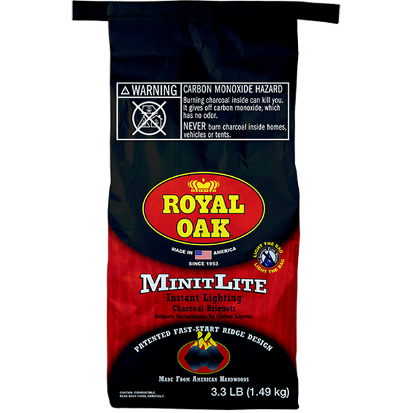 Minit Lite Instant Charcoal Briquets - Royal Oak