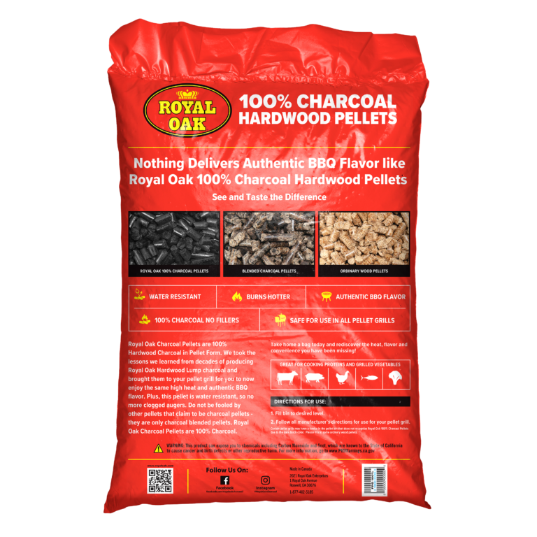 Royal Oak® 100% Charcoal Pellets - Royal Oak
