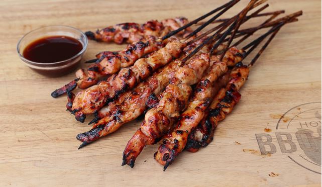 Malcom Reed S Brown Sugar Bourbon Chicken Skewers Royal Oak