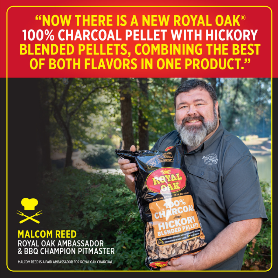 Royal Oak® 100% Charcoal and Hickory Blended Pellets - Royal Oak
